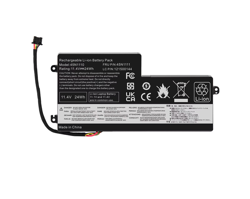 Lenovo ThinkPad Internal Battery 11.1V 24Wh - 45N1111 | ComputerG ...